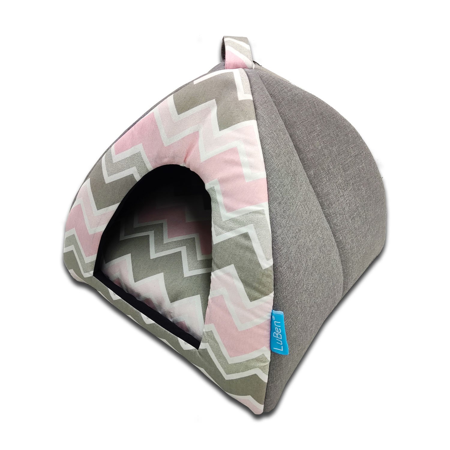 Igloo para gato LuBen Spring Chevron - LuBen